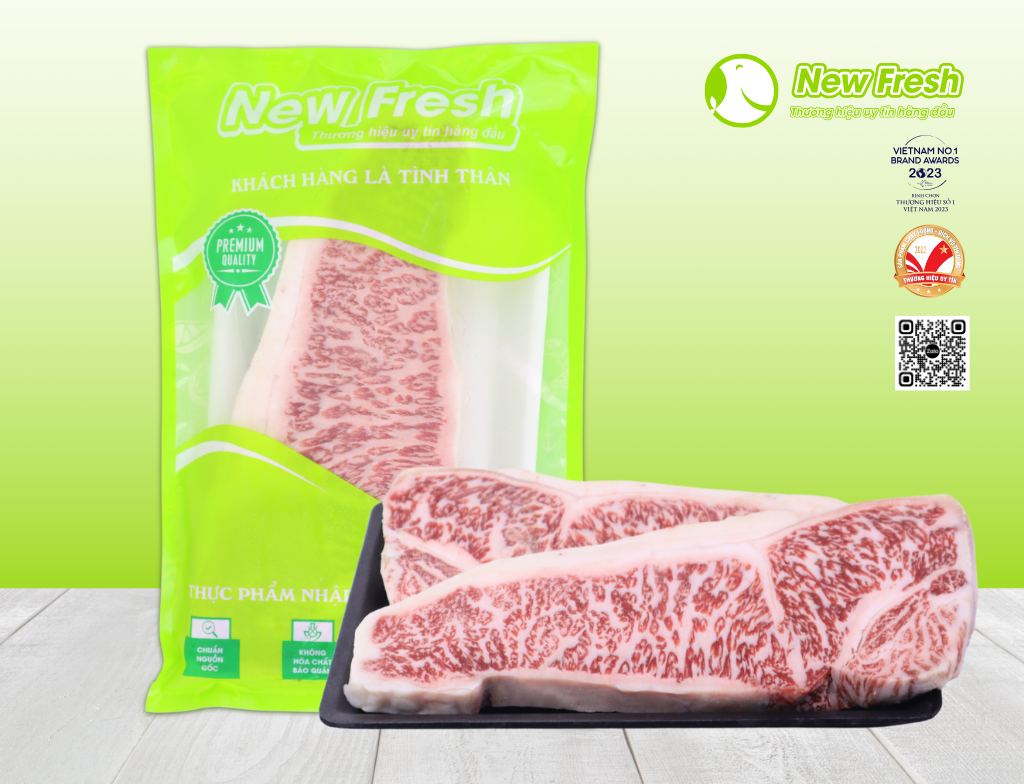 Thăn ngoại bò Nhật Wagyu cắt lát New Fresh