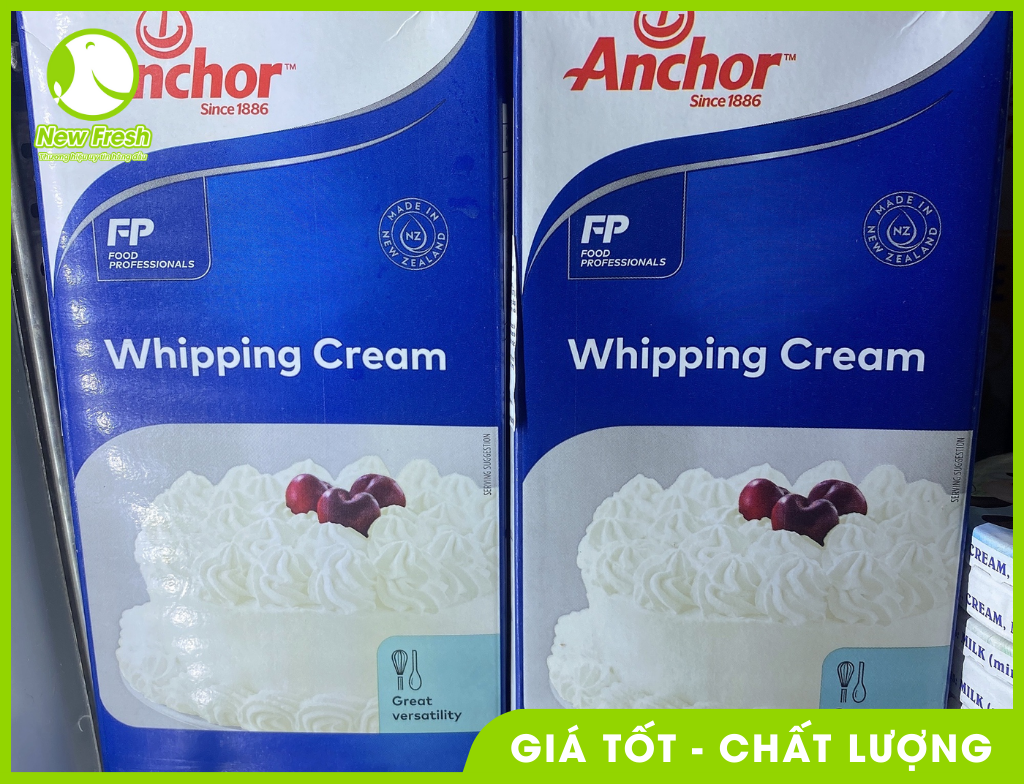 WHIPPING CREAM ANCHOR 1L - NEW FRESH FOODS
